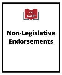 PSU AAUP | Endorsements